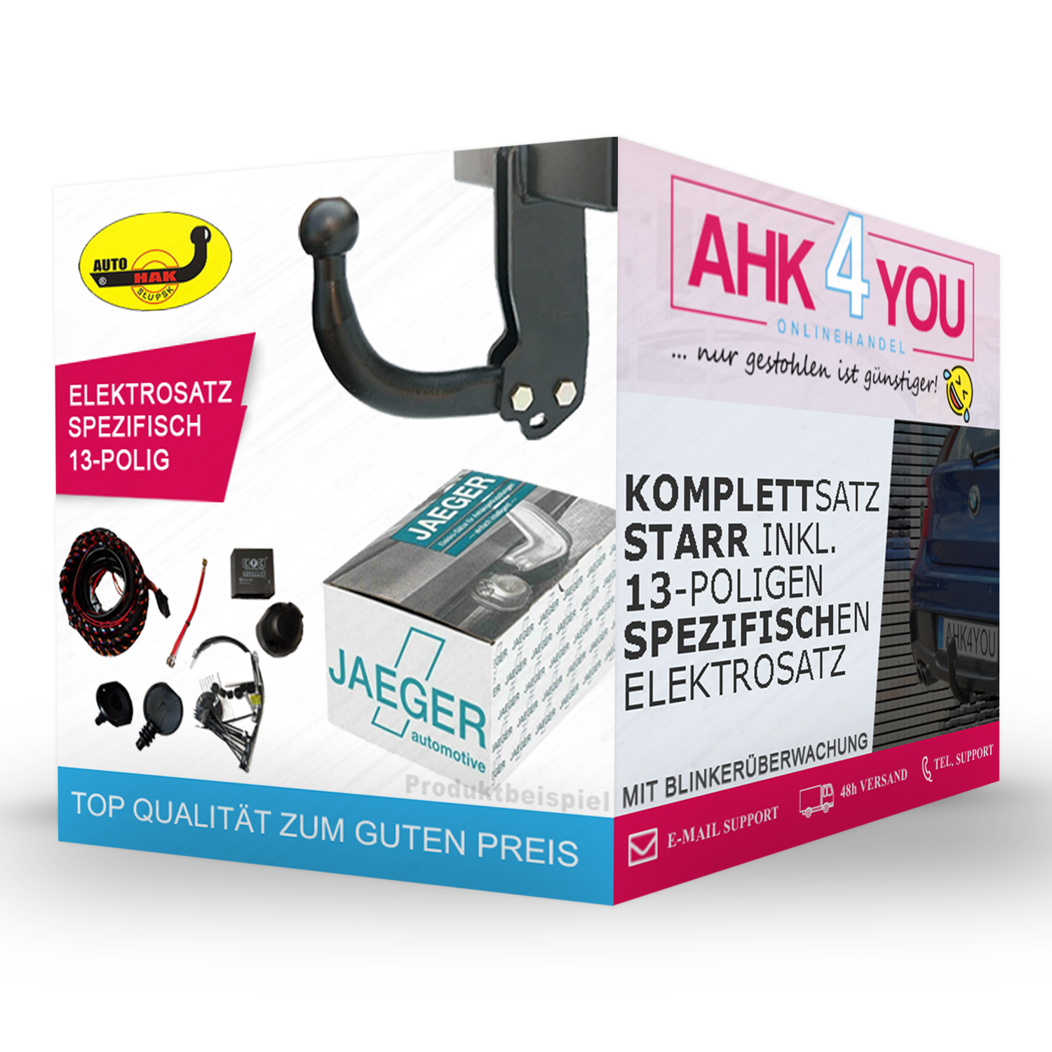 ANHÄNGERKUPPLUNG FÜR MERCEDES Vito V-Klasse W447 ab 14 AHK starr +13P E ...