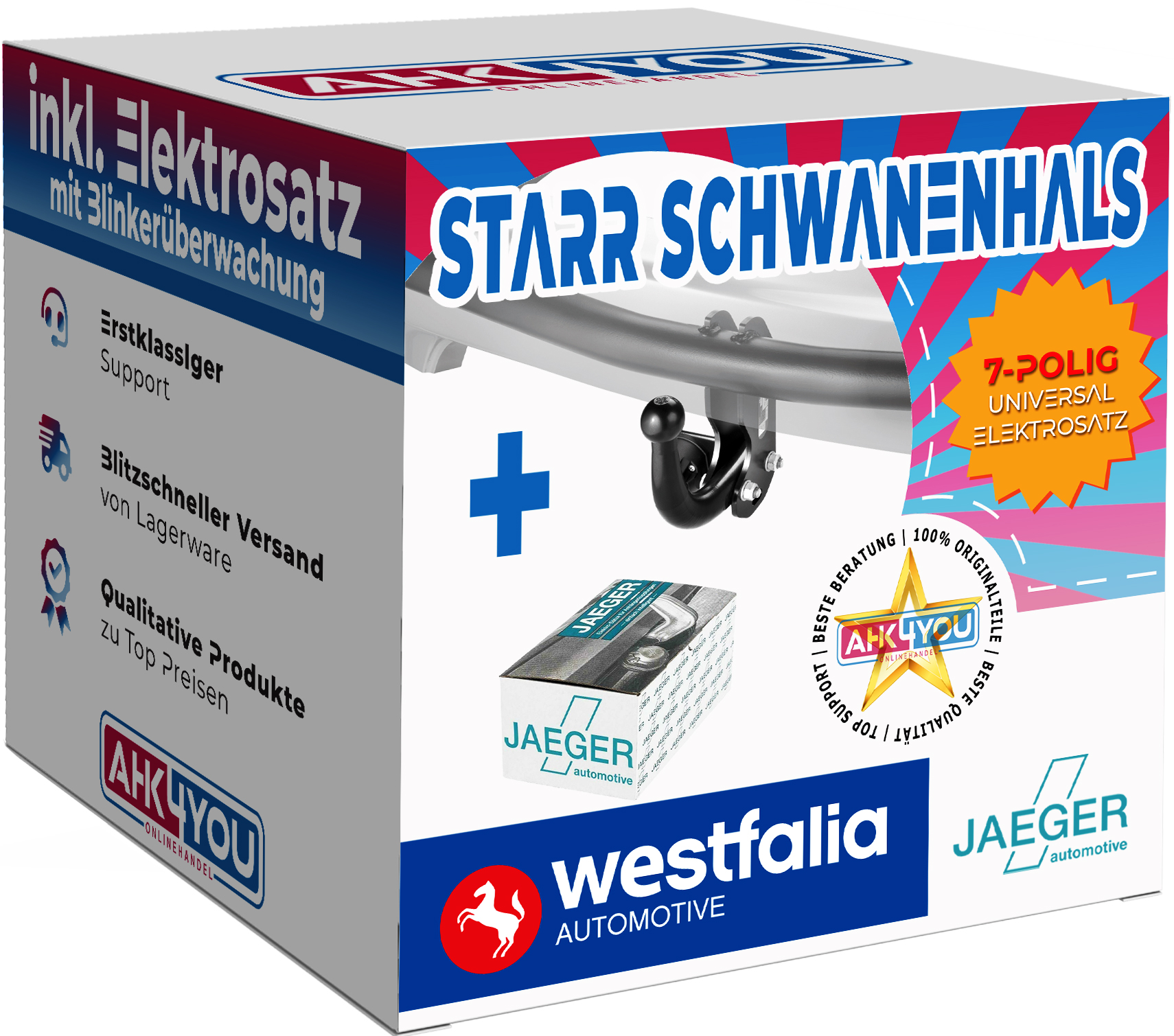 WESTFALIA AHK für Ford B-Max 12-17 starr + 7-pol ES ABE | eBay.de